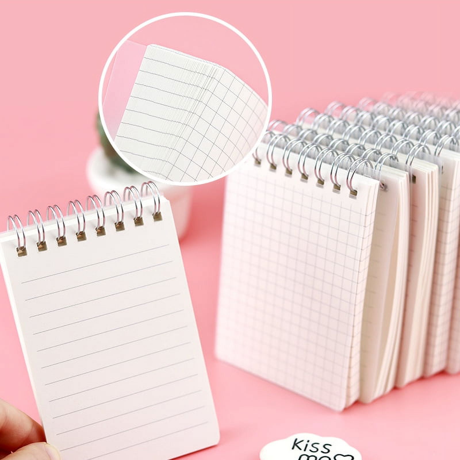 6pcs Office Spiral Notebook Writing Notebook Coil Notepad Note Taking ...