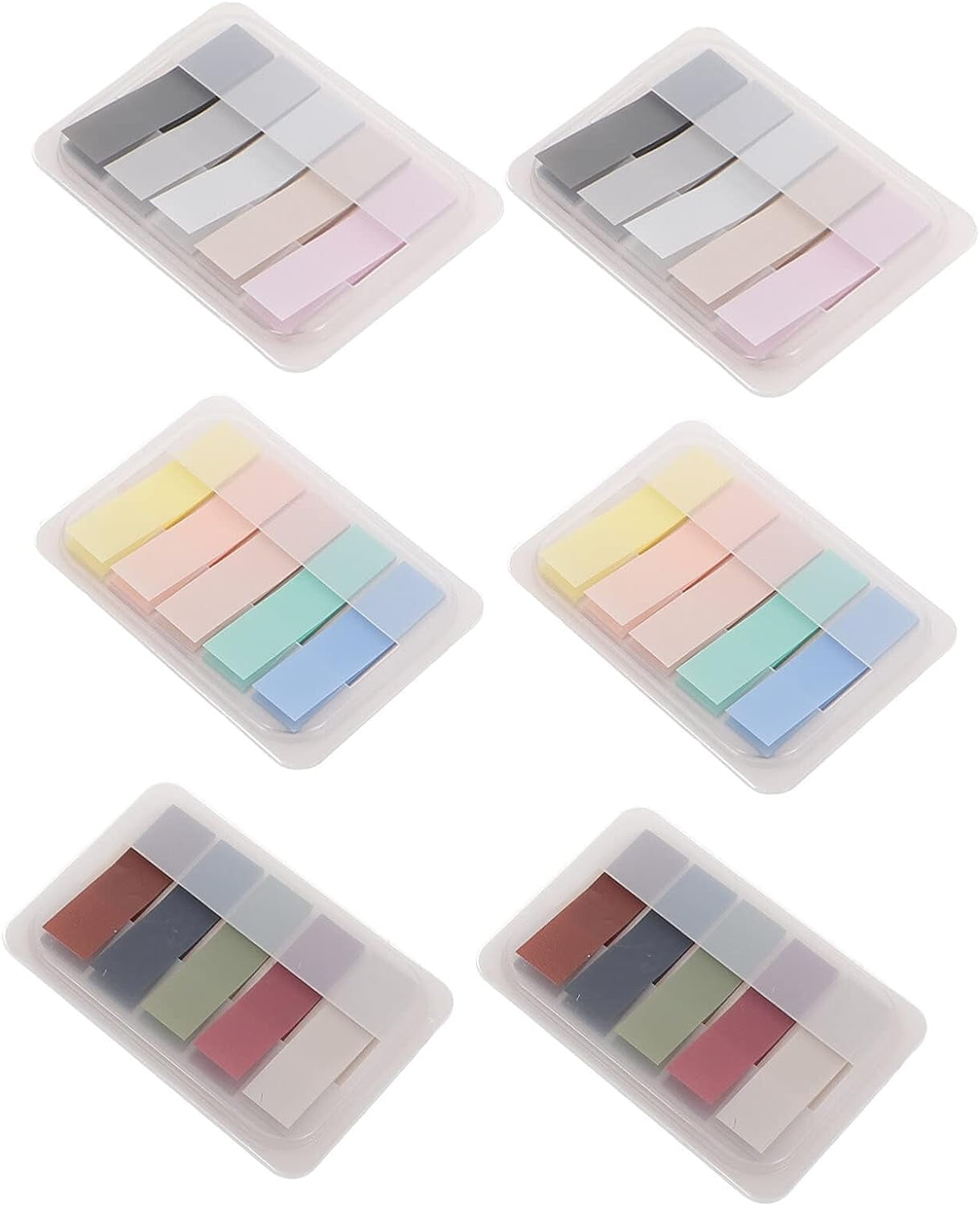 6pcs Office Sticky Notes Sticker Labels Adhesive Page Markers Lovely ...