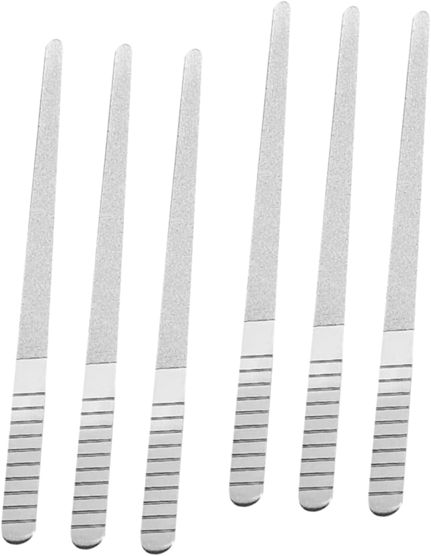 6pcs Nail Buffers Pedicure Tools Nail Set Tool Nail File Set Finger ...