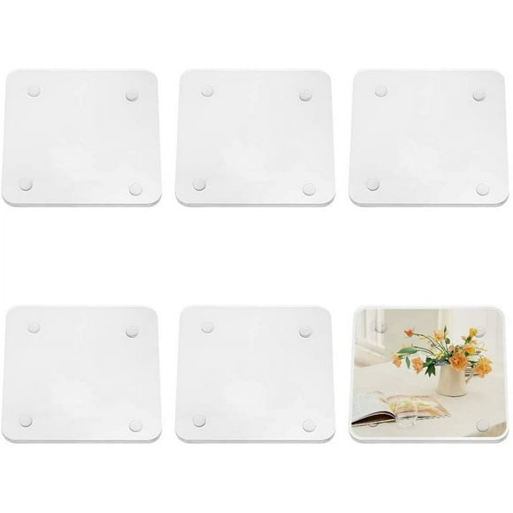 Clear Plastic Coasters