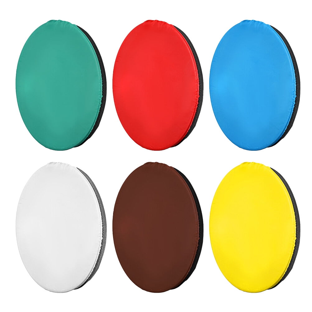 6pcs Photography Reflector 18cm Camera Light Reflector Colored Studio ...