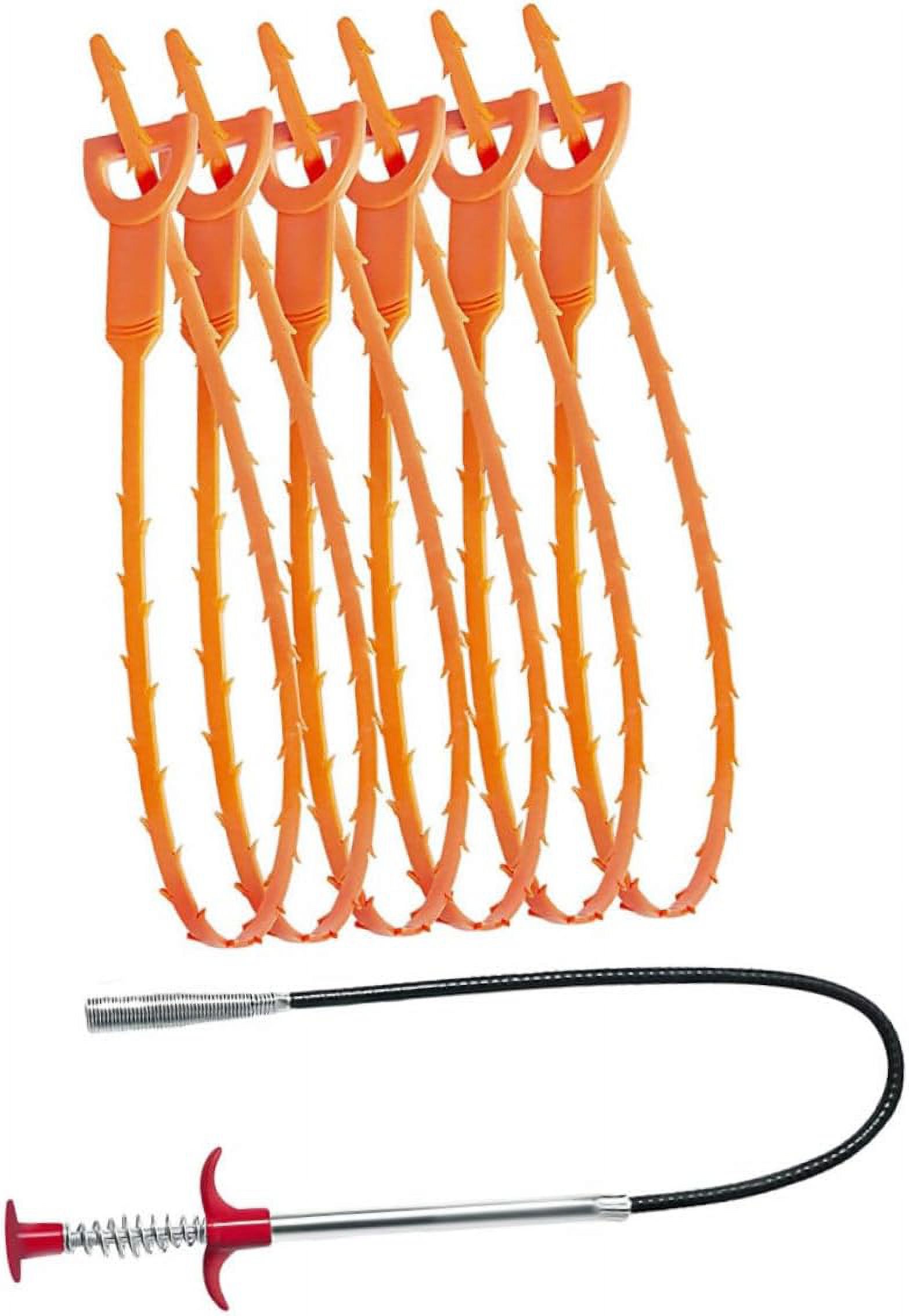 6pcs Pipe Cleaner Pipe Tool Hair Remover Tool Cleaning Tools Clog ...