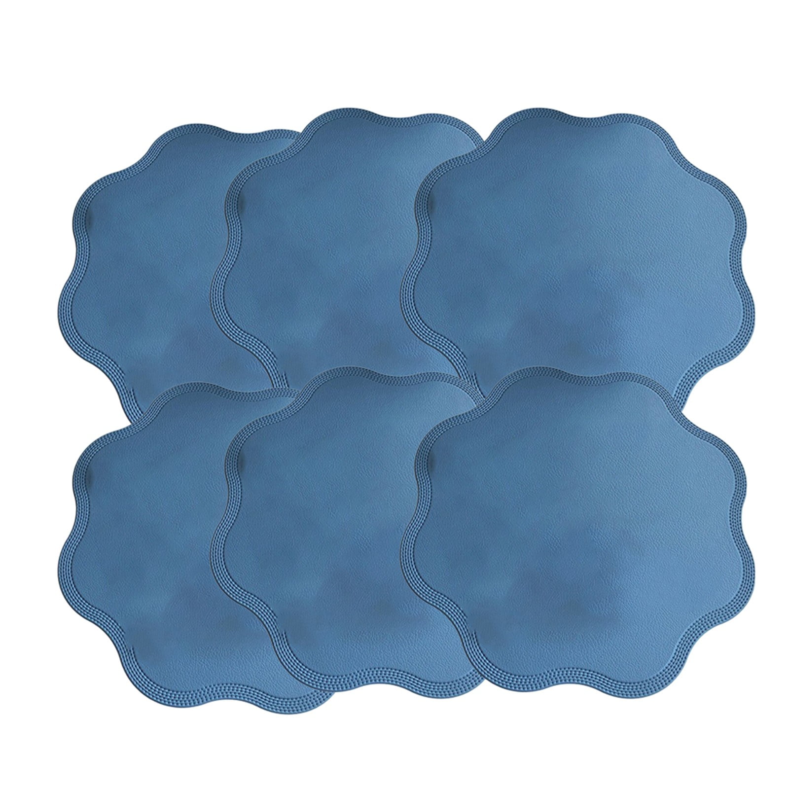 6pcs PVC Placemats, Heat-Resistant Table Mats, Washable and Oil-proof ...