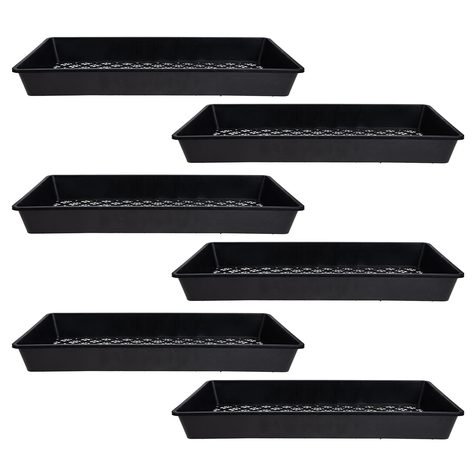 6pcs Plant Growing Nursery Trays Germination Starter Tray for ...
