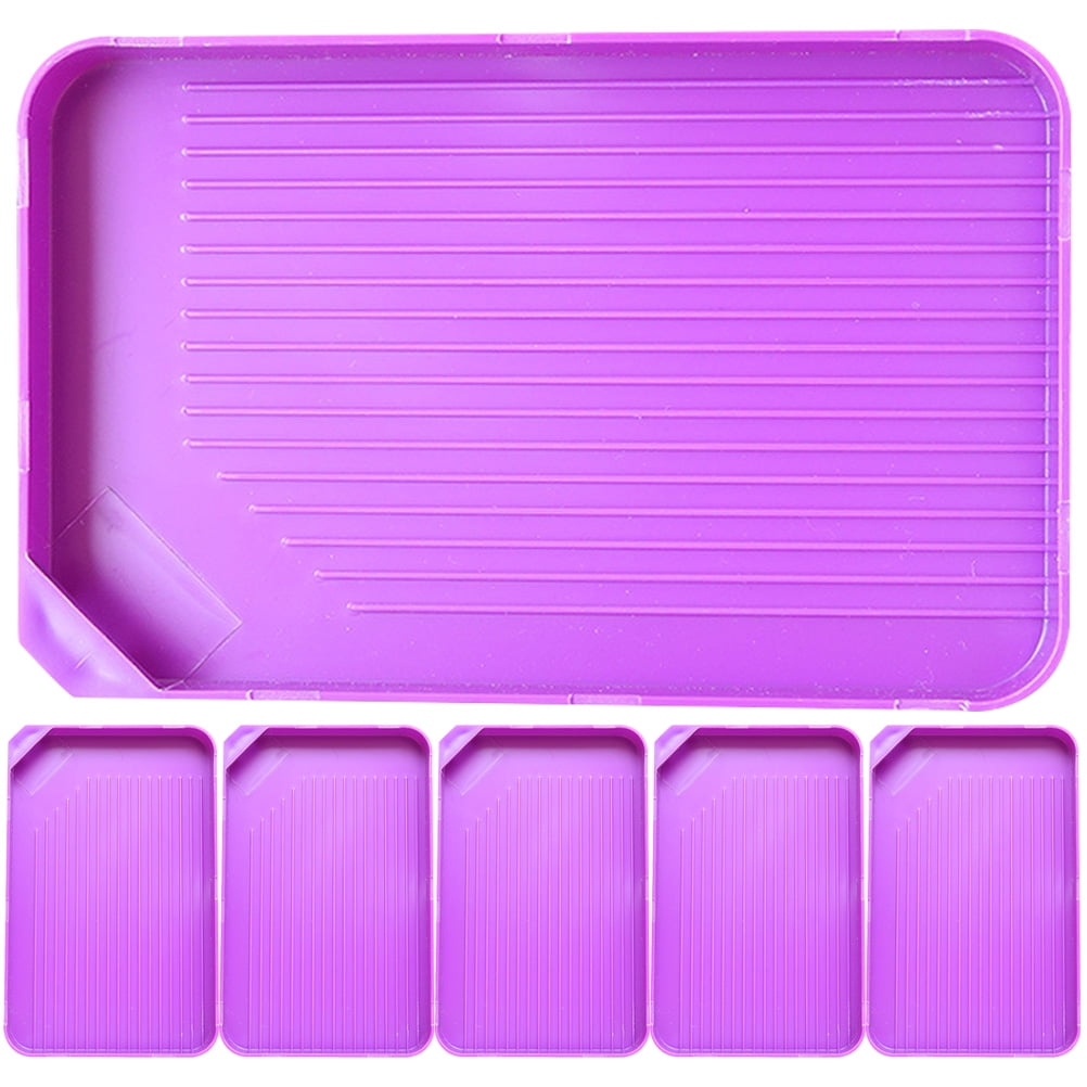 6pcs Plastic Bead Sorting Trays Big Diamond Trays Rhinestone Trays ...