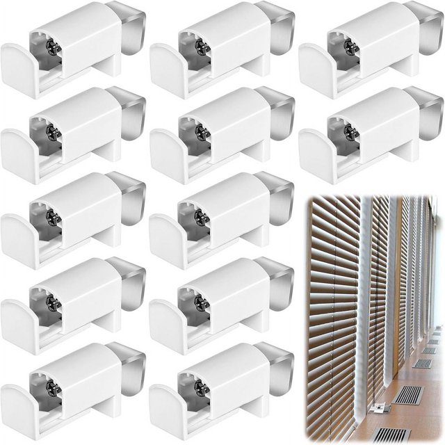 6pcs Pleated Blind Bracket Curtain Bracket Window Blinds Window Frame ...