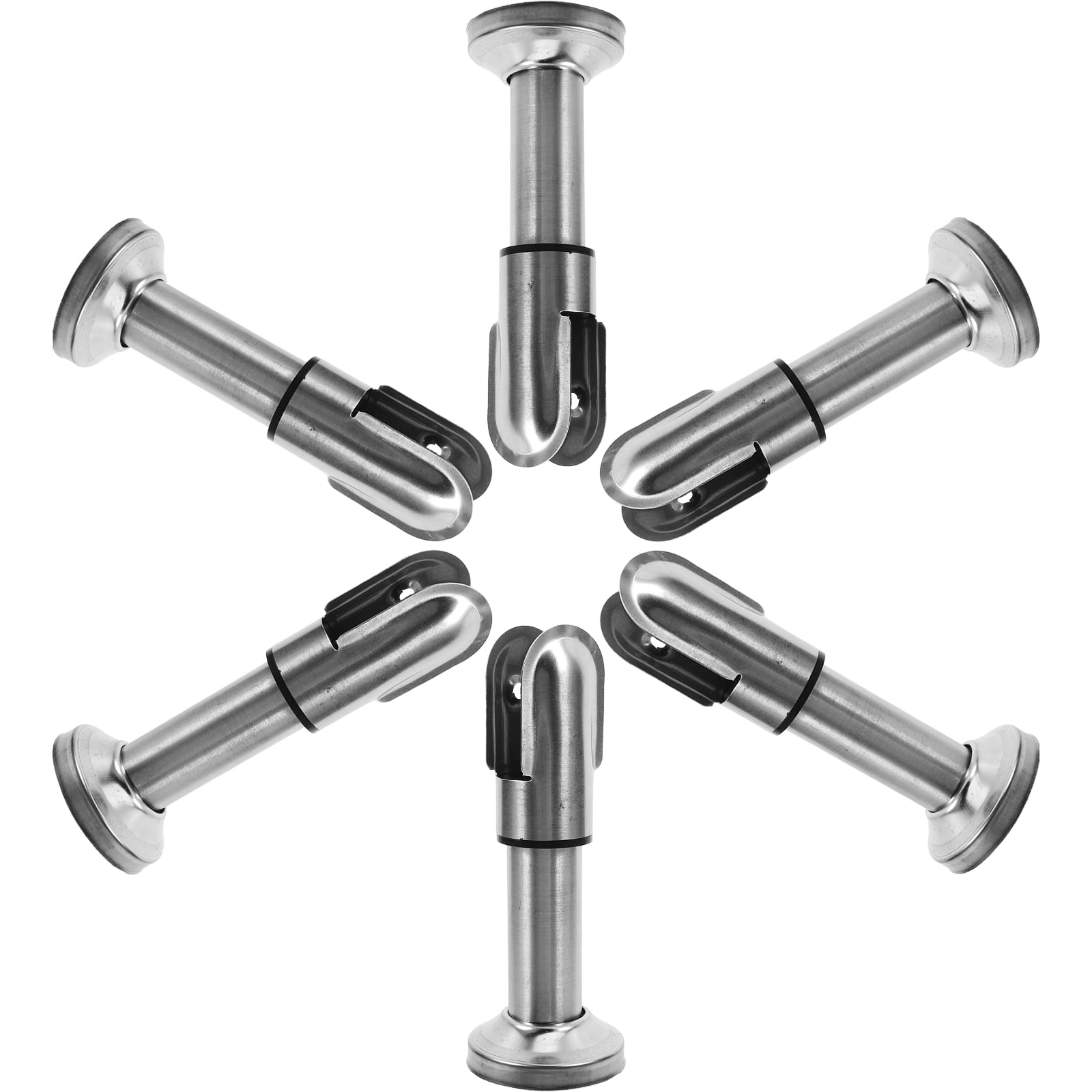 6pcs Public Restroom Partition Brackets Toilet Partition Feet Toilet ...