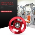 6pcs Pulling Training Accessory LAT Alloy Muscle Traction Curl Fitness ...