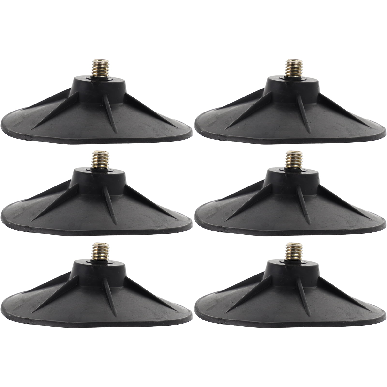 6 Pcs Boxing Punching 8.50X8.50X3.50CM Black - Walmart.com