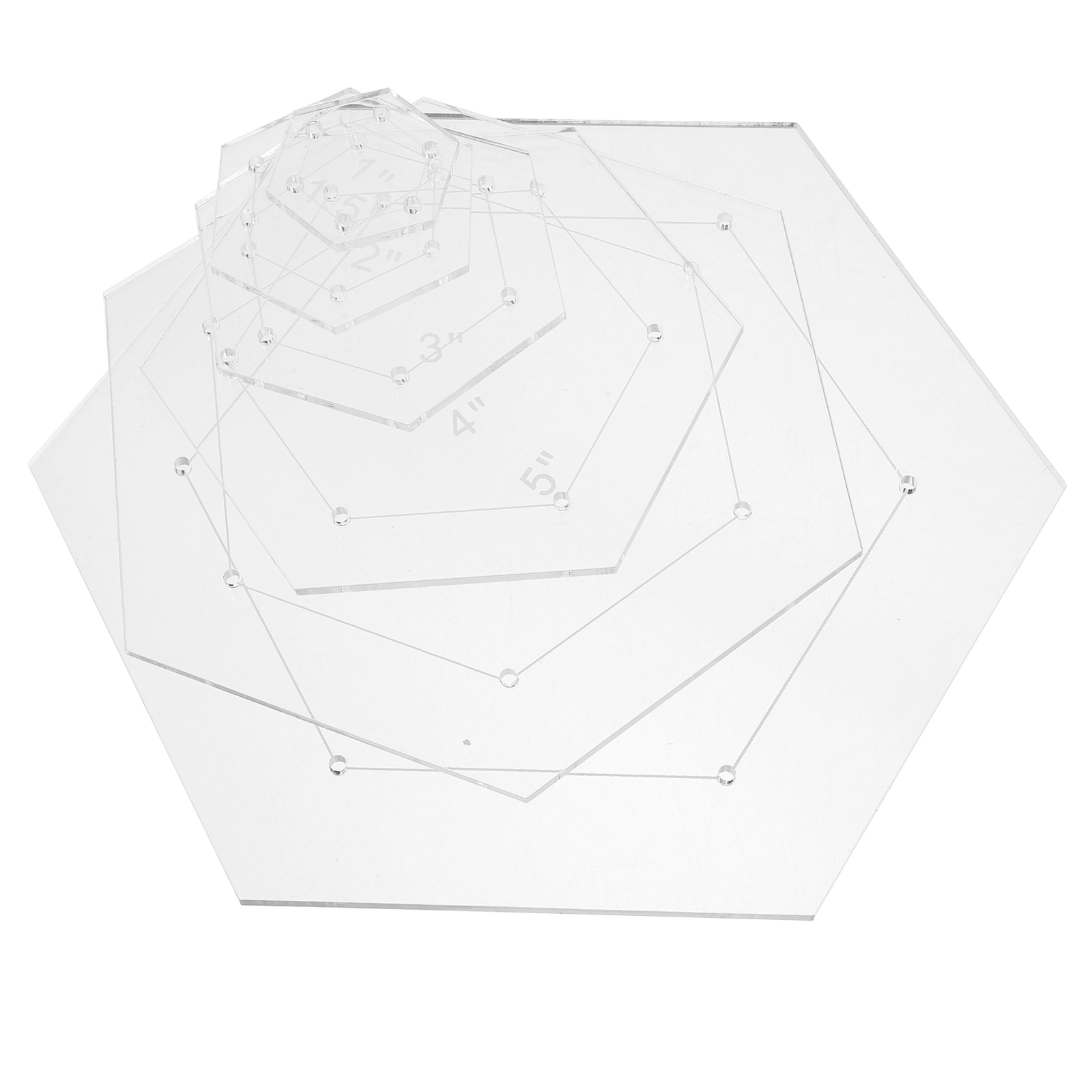 6pcs Quilting Stencil Quilting Template Sewing Patchwork Quilt Template ...