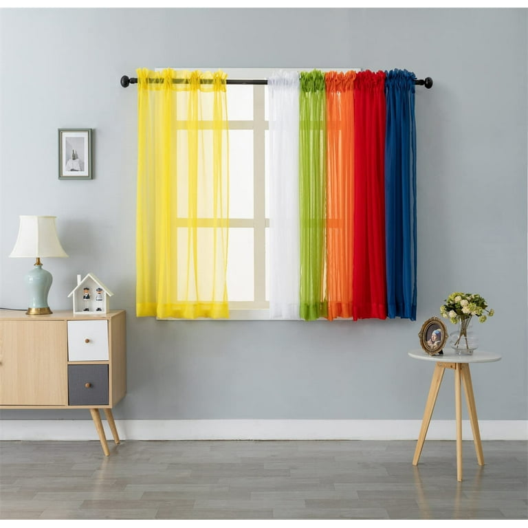 Bright Window Curtains