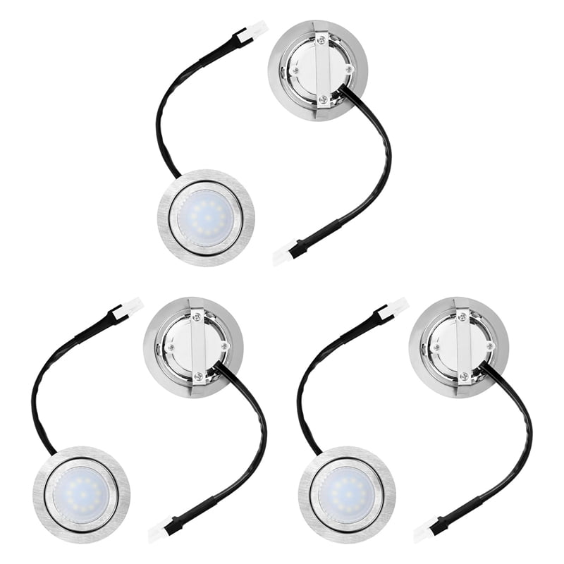 6pcs Range Hood Light Bulbs, Stainless Steel Range Hood LED Light ...