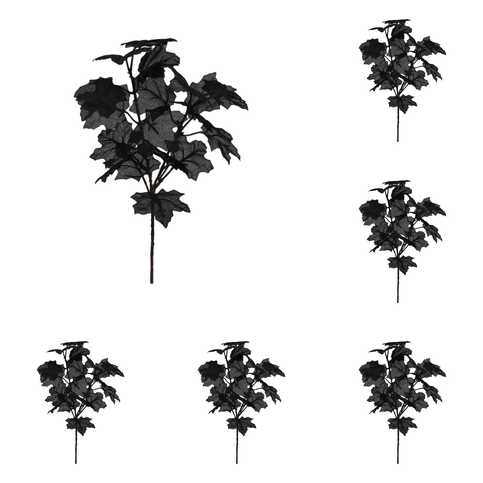 6pcs Realistic Artificial Maple Leaves Branches for Vase, Fall Maple ...