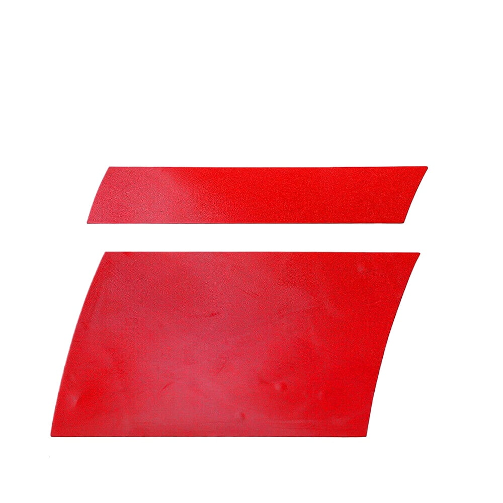 6pcs Red Car Wheels Tire Rim Vinyl Decal Racing Stripes Sport Decorate ...