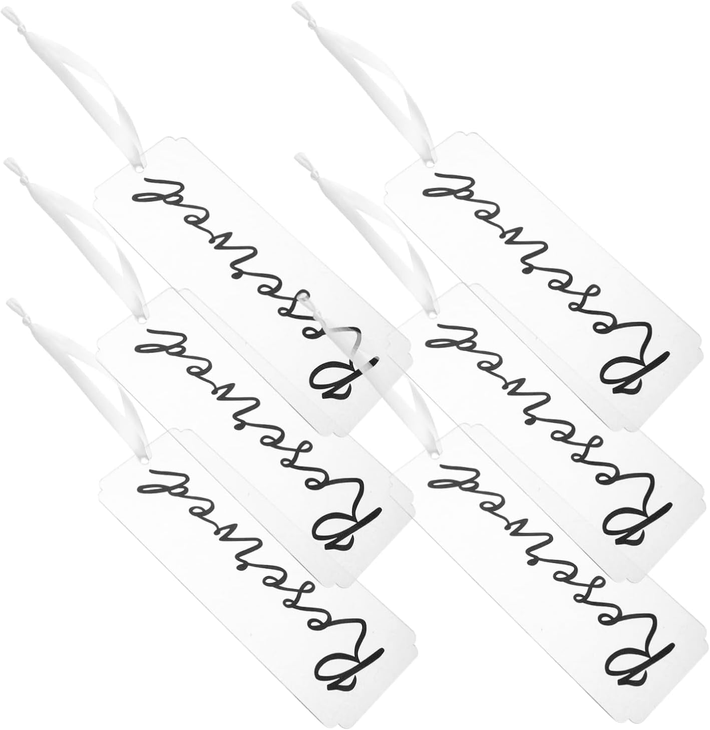 6pcs Reservation Sign Table Signs for Events Reserved Signs for Wedding ...