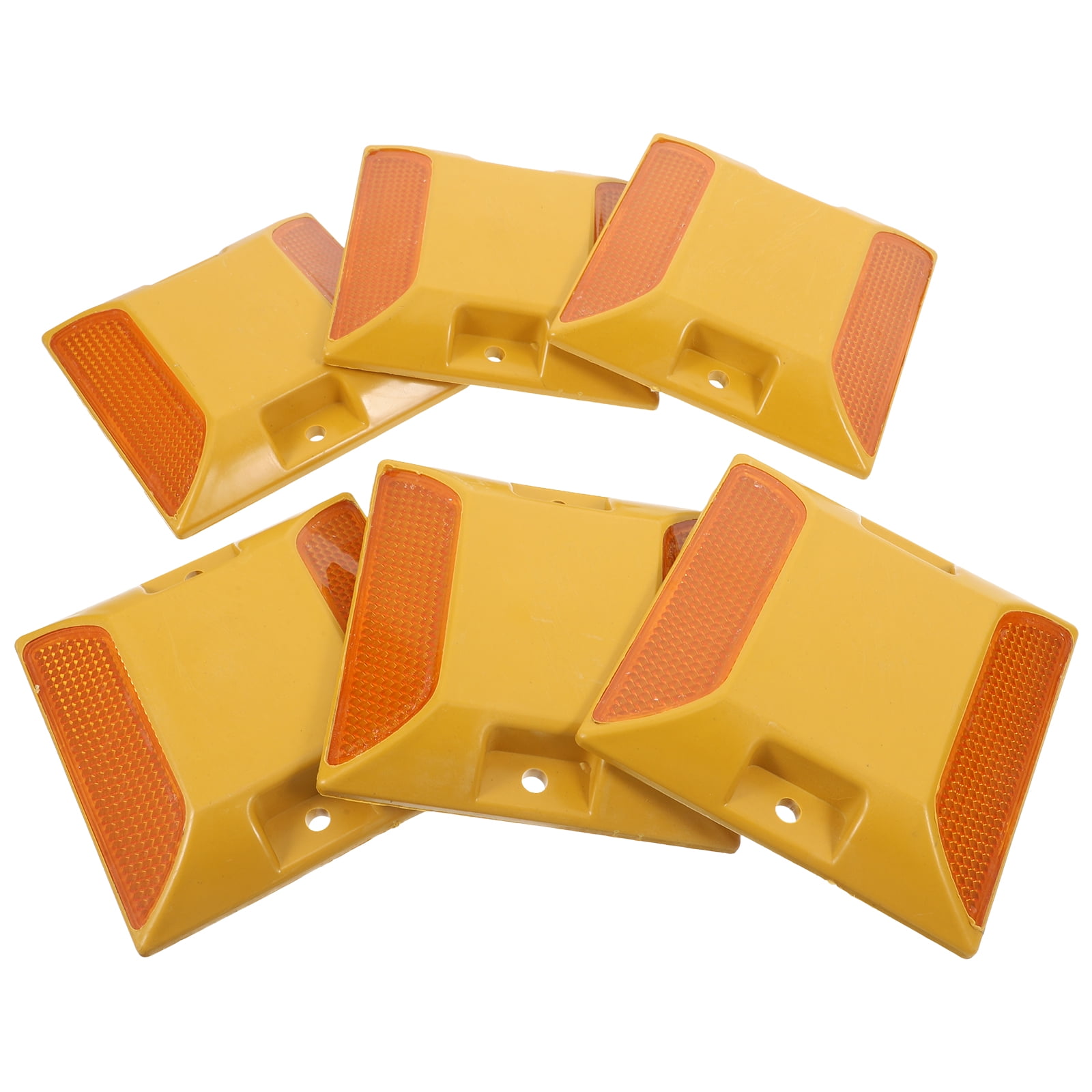 6pcs Driveway Road Reflectors Emergency Marker Replacement Reflective ...