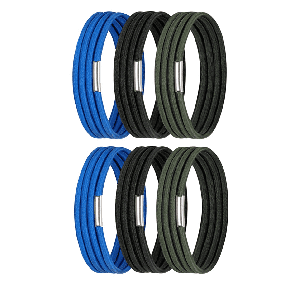 6pcs Rubber Bands , Gallon Trash Cans, Trash Can Bands for Large Bags ...