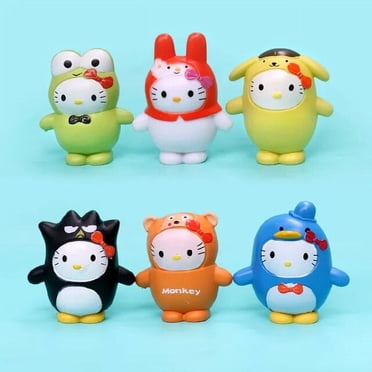 Sanrio Kaitai Fantasy Figures - Hello Kitty & My Melody - 4 Pack [Toys ...