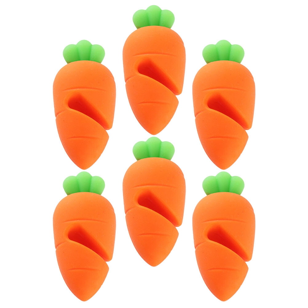 6pcs Silicone Boil Stoppers Lid Spill-Proof Lifters Cartoon Spill ...