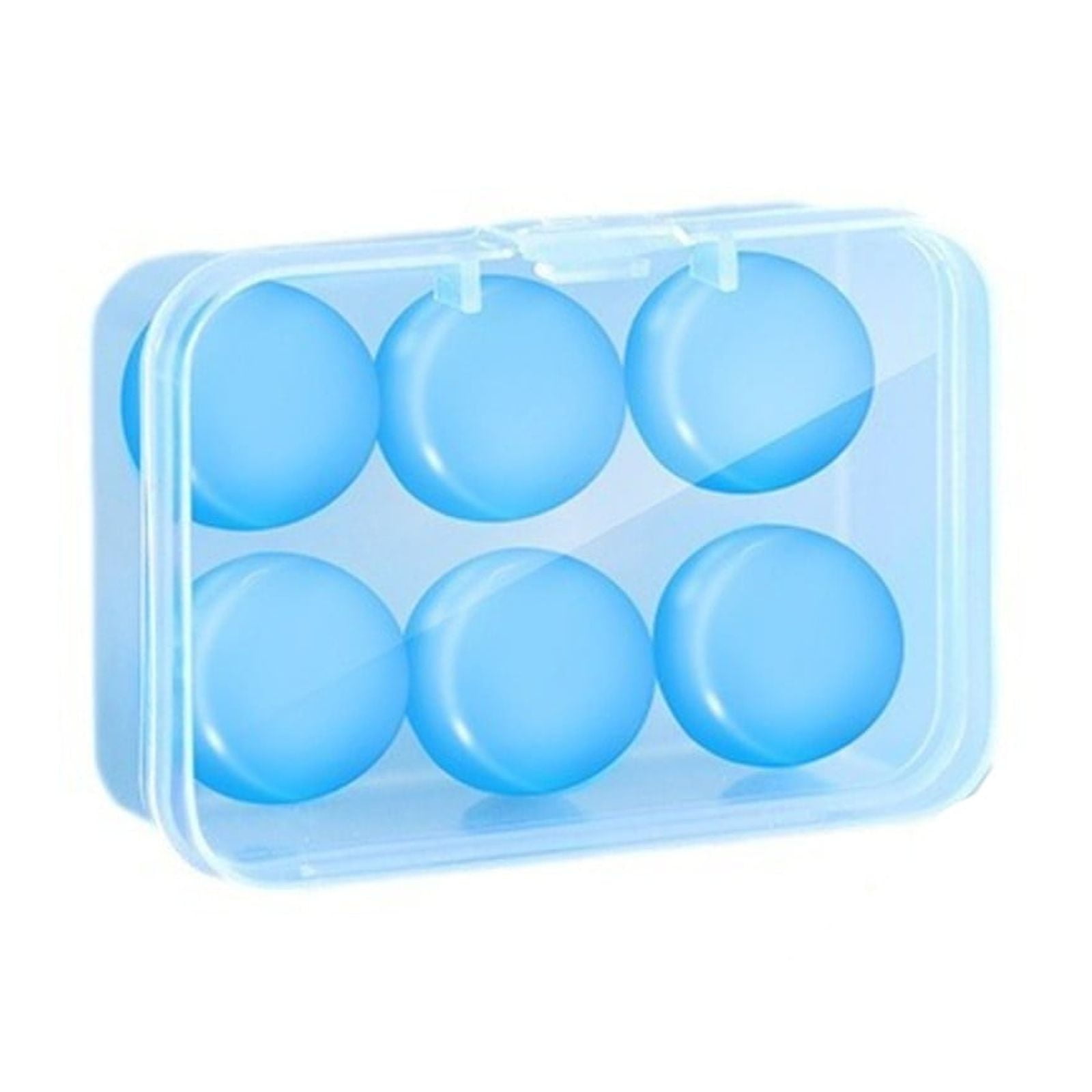 6pcs Silicone Ear Plugs for Sleeping, Saley Reusable and Moldable Wax ...