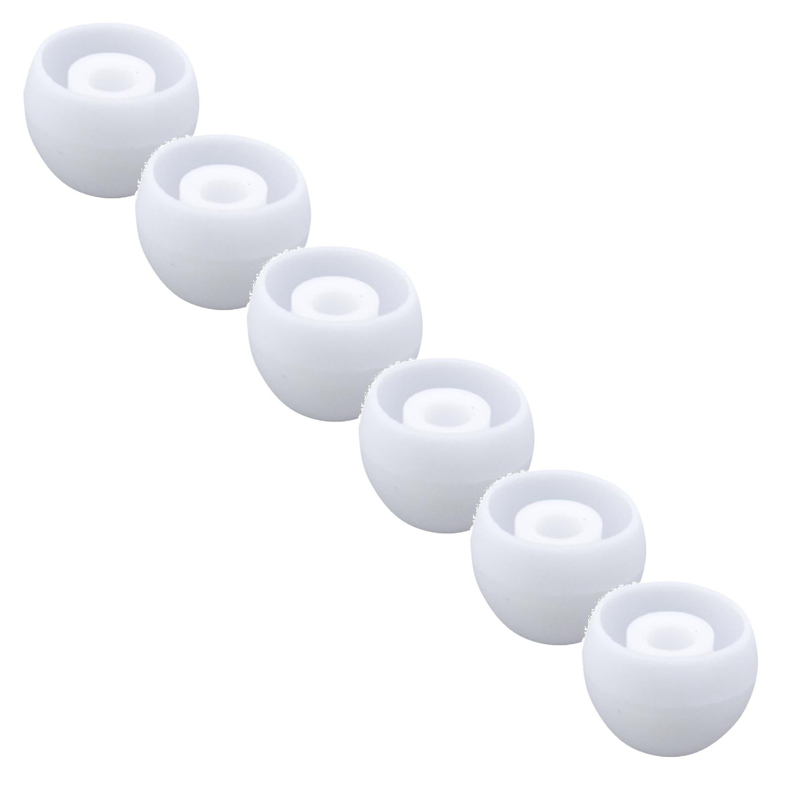6pcs Silicone Replacement Ear Plugs Soft Silicone Ear Buds Replacement ...