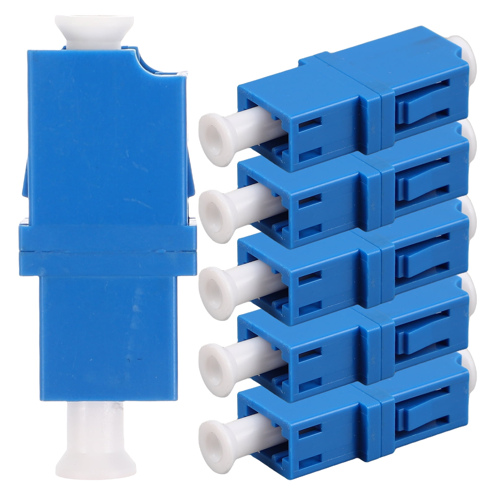 GAXIRE Fiber Coupler Plastic 6Pcs 1.4X0.5X0.2In - Walmart.com