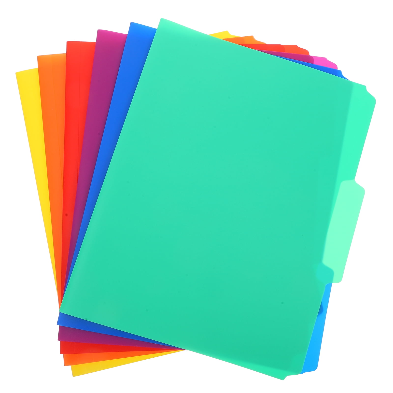 OFFIGAM 6pcs Bulk ul Office Folders for Document Organization Home and ...