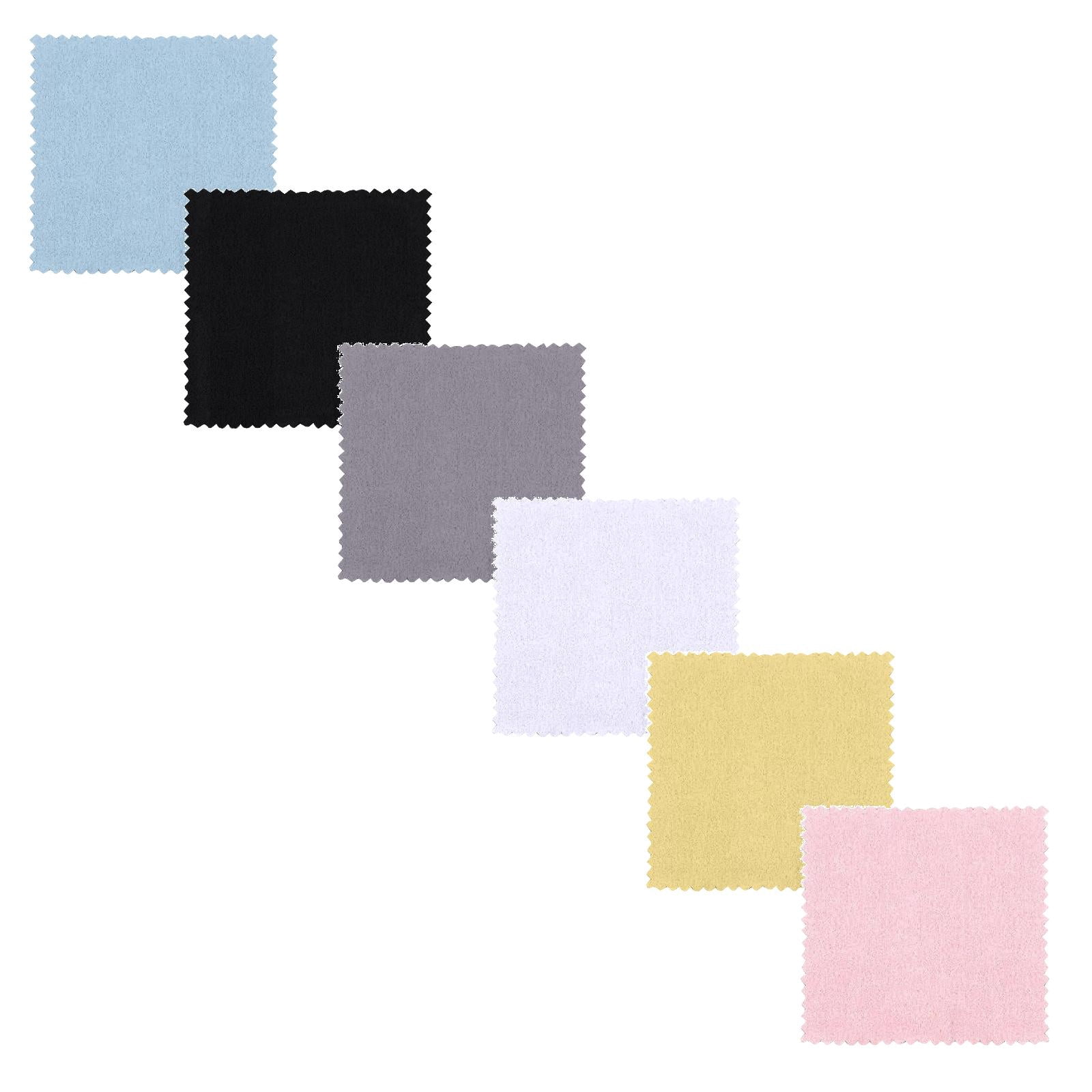 6pcs Small Microfiber Cleaning Cloth for Eyeglasses, 3.15x3.15 inch ...