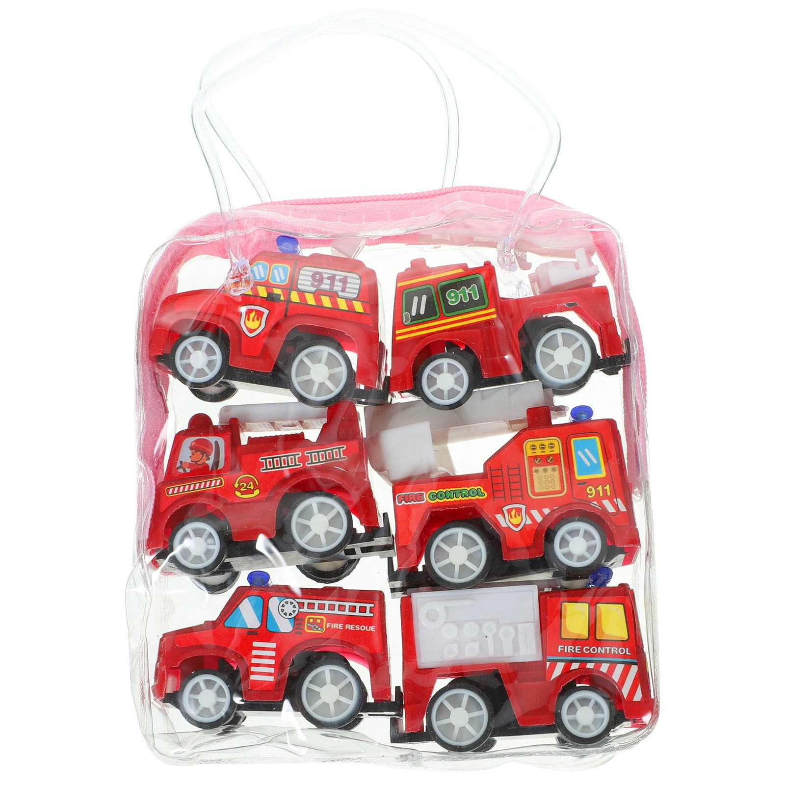 6pcs Small Pull Back Cars Mini Pull-back Cars Toy Vehicle Plastic Toys ...