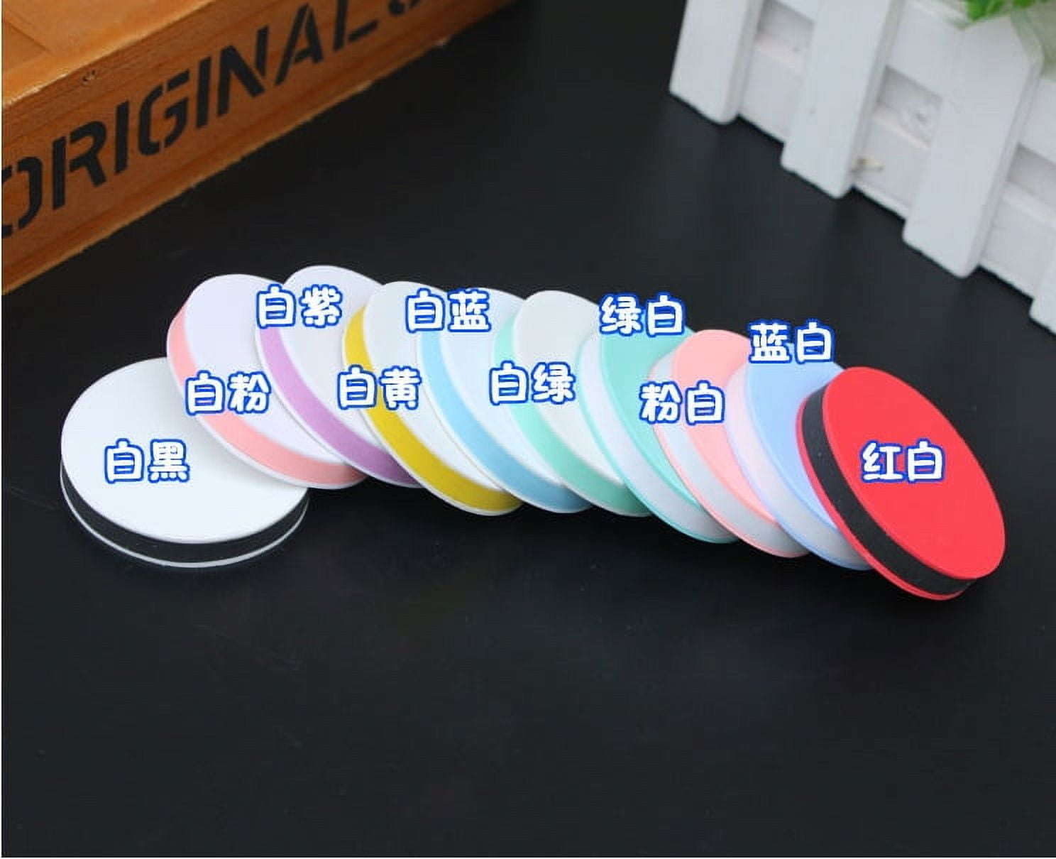 CIMAXIC 6Pcs Round Rubber Carving Pads Soft and Versatile Blocks Ideal ...