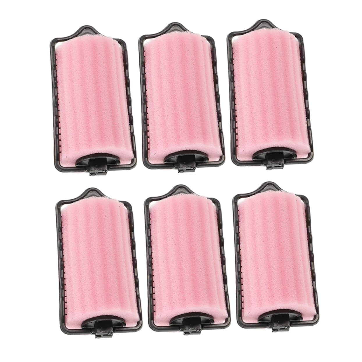 6pcs Soft Sponge Curlers for amage Overnight Styling Long Hair Easy ...