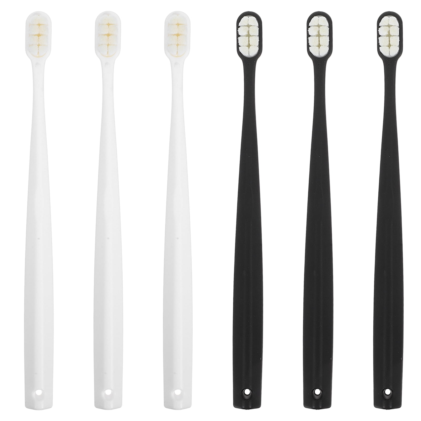 6pcs Soft Toothbrush Female Teeth Cleaning Accessory Household ...