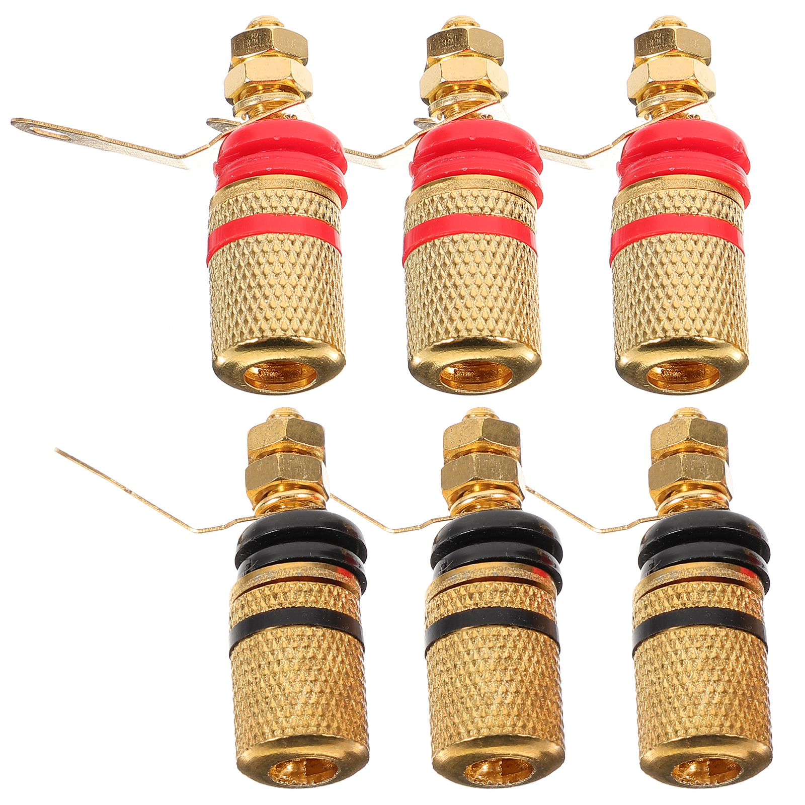 6pcs Speaker Terminal Connector Subwoofer Box Terminal Loudspeaker ...