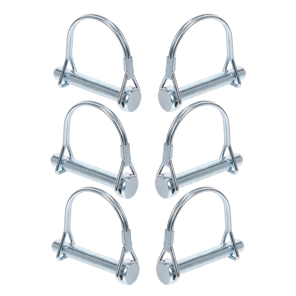 Phenofice Securing Pin D-Shaped 6Pcs 2.5*2.1*0.2In - Walmart.com