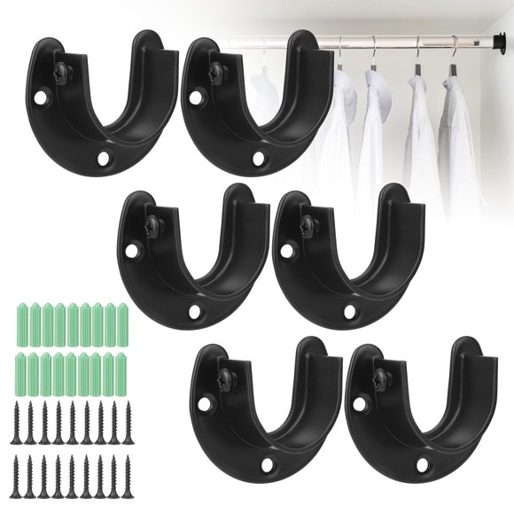 Closet Rod Holders