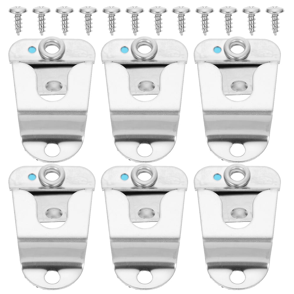 6pcs Stainless Steel Mic Hanger Clips Microphone Clip Hooks Microphone ...