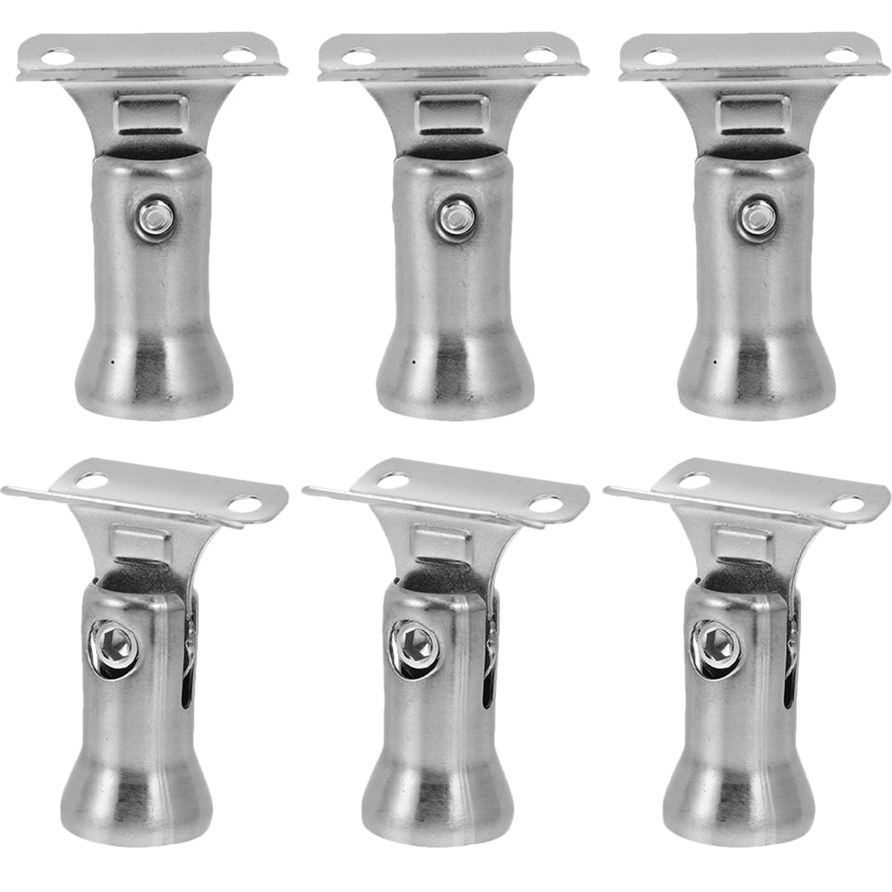 6pcs Stair Rail Bracket Hand Rail Bracket Handrail Holder Stair Railing ...