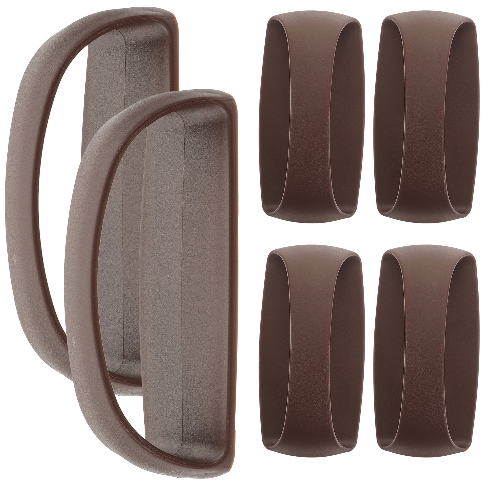 Yueyihe 6pcs Stick On Handle Sliding Door Pull Handle Punch Free ...