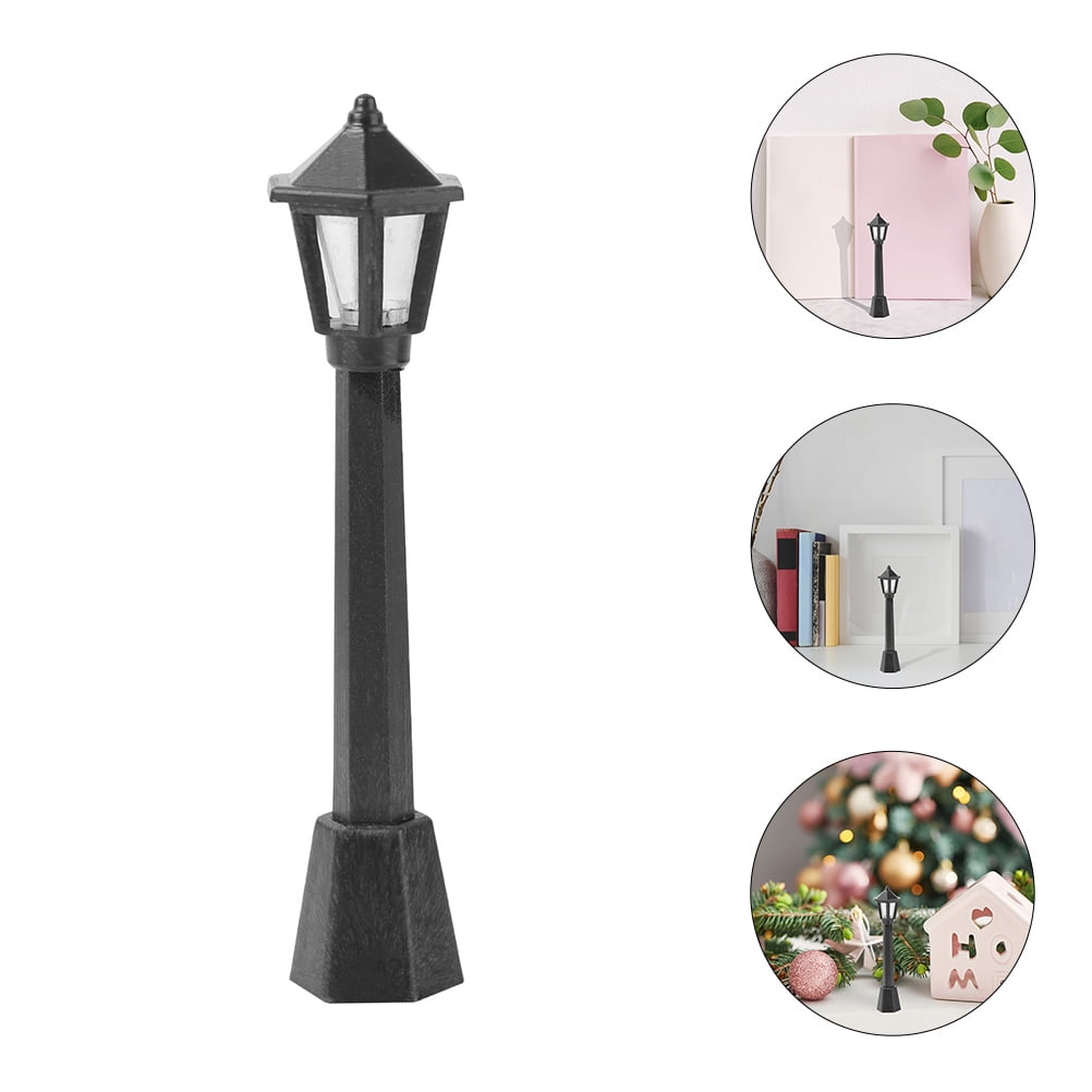 6pcs Street Light Model Lamp Post Miniature Street Lamp Railway Train ...