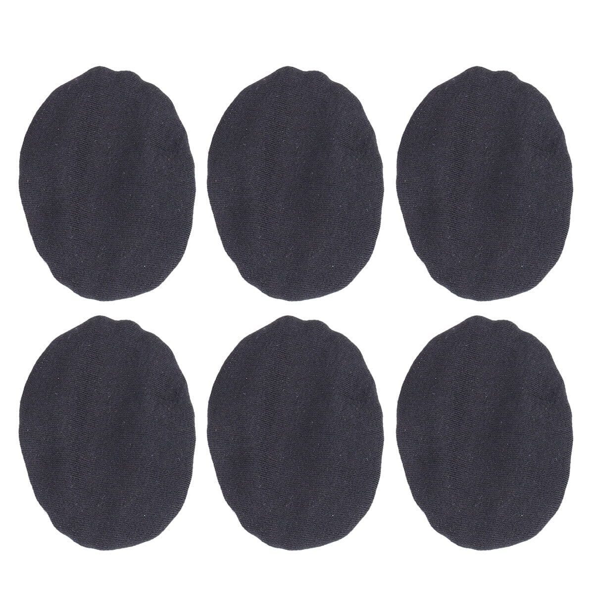 6pcs Stretchable Fabric Headphone Covers Washable Sanitary Ear Pad ...