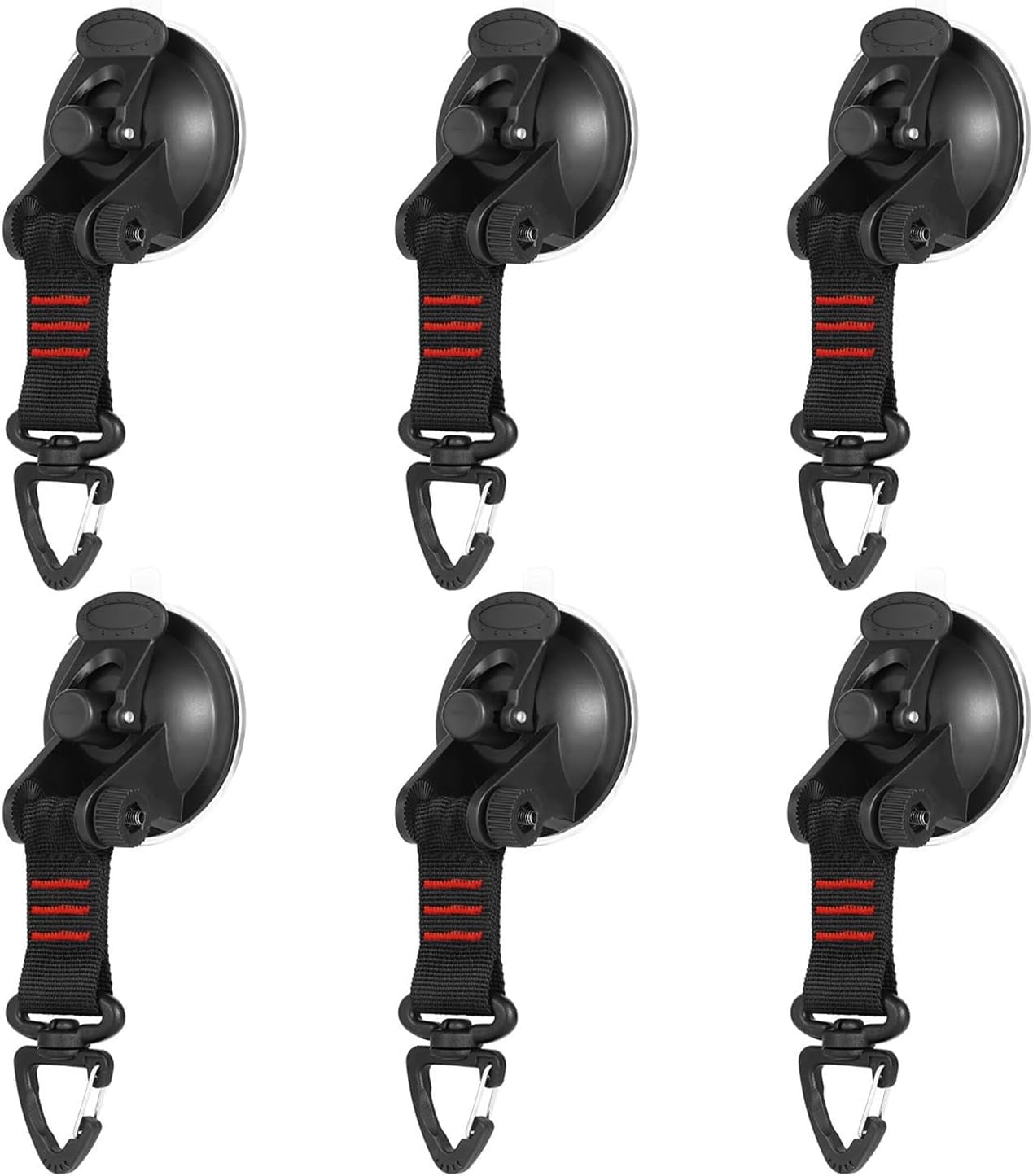 6pcs Suction Cup Hook, Suction Cup Hook, Strong Suction Cup Hook, Glass ...
