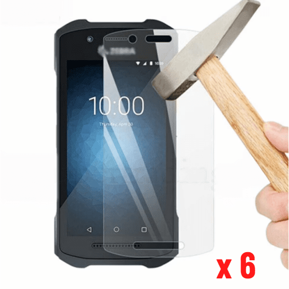 6pcs Tempered Glass Screen Protector Film for Zebra TC26 TC21 - Walmart.com