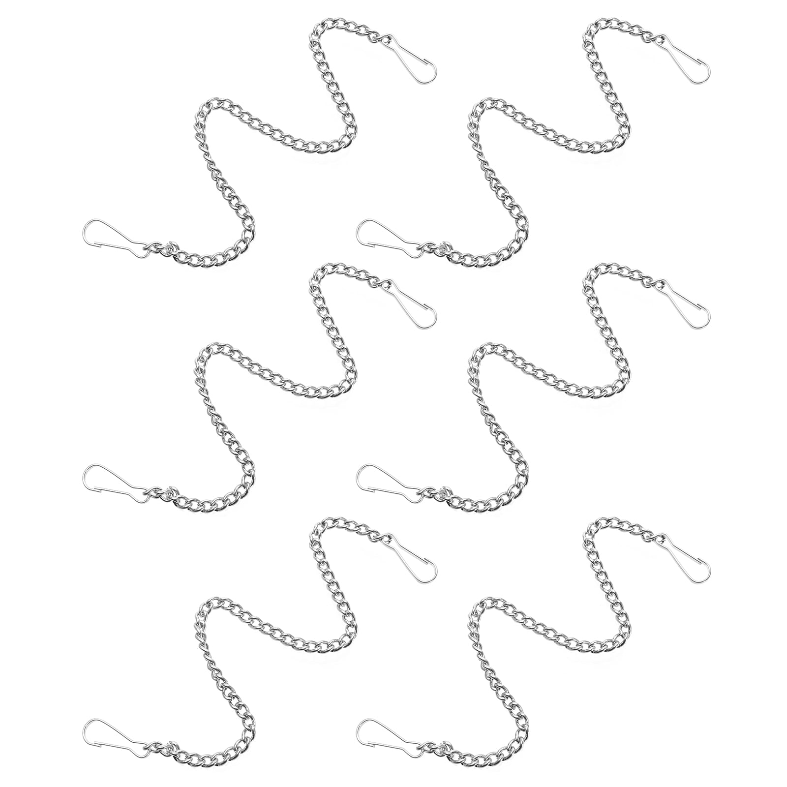 6pcs Toilet Baffle Replacement Chain Metal Toilet Flapper Chain for ...