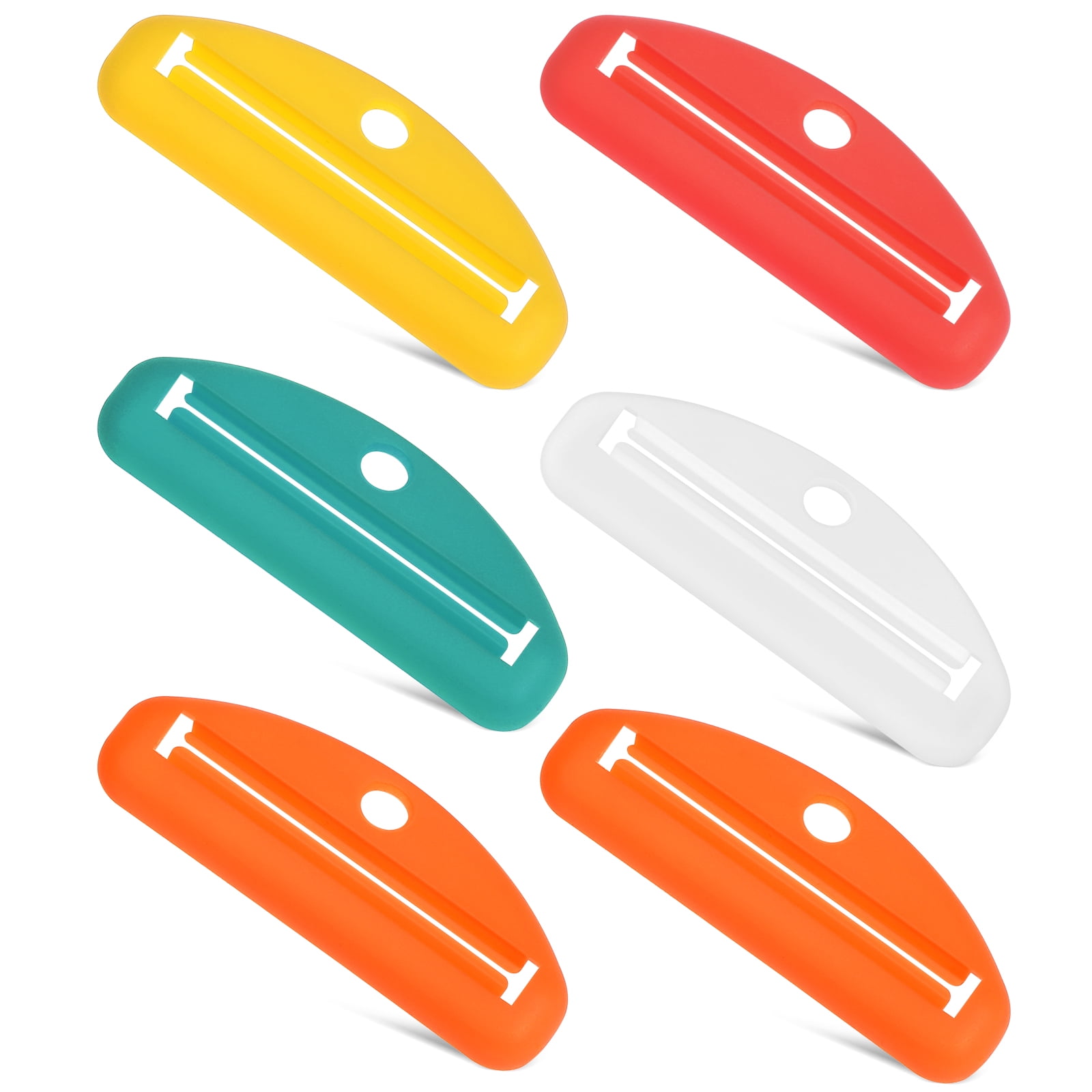 6pcs Toothpaste Squeezer Toothpaste Tube Clips Face Wash Tube Squeezer ...