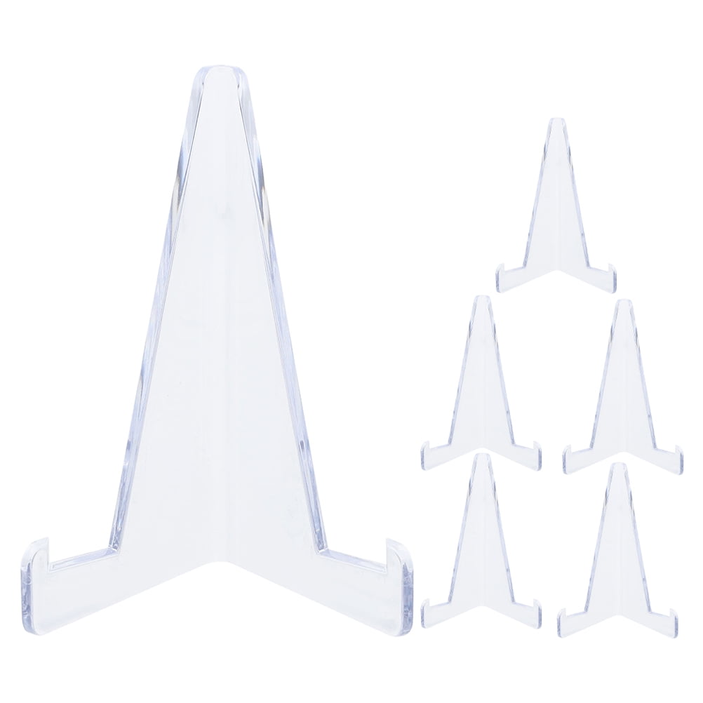 6pcs Trading Card Display Stand Sports Cards Rack Baseball Card Holder ...