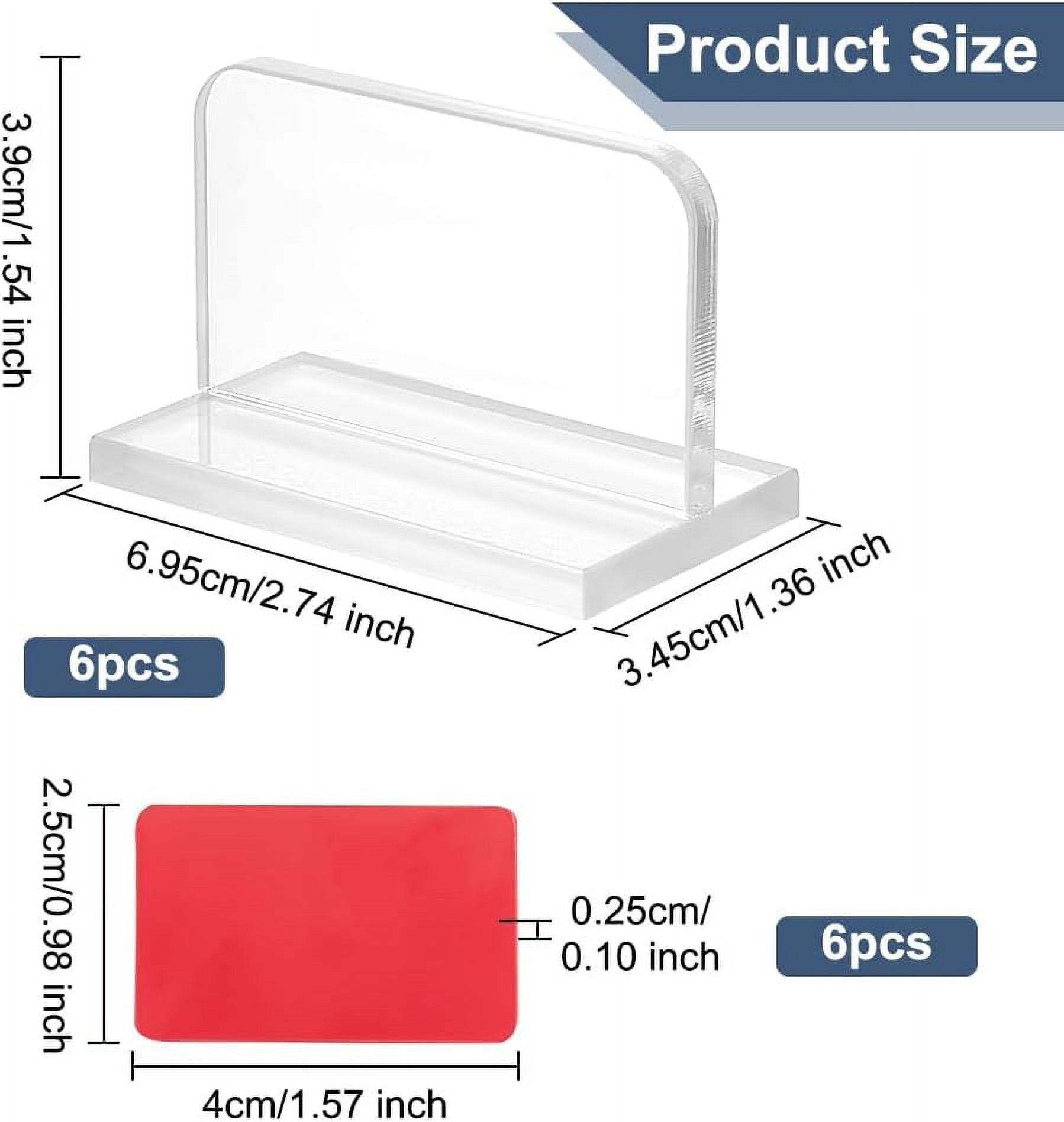 6pcs Transparent Acrylic Aquarium Lid Handles Fish Tank Cover Handles ...