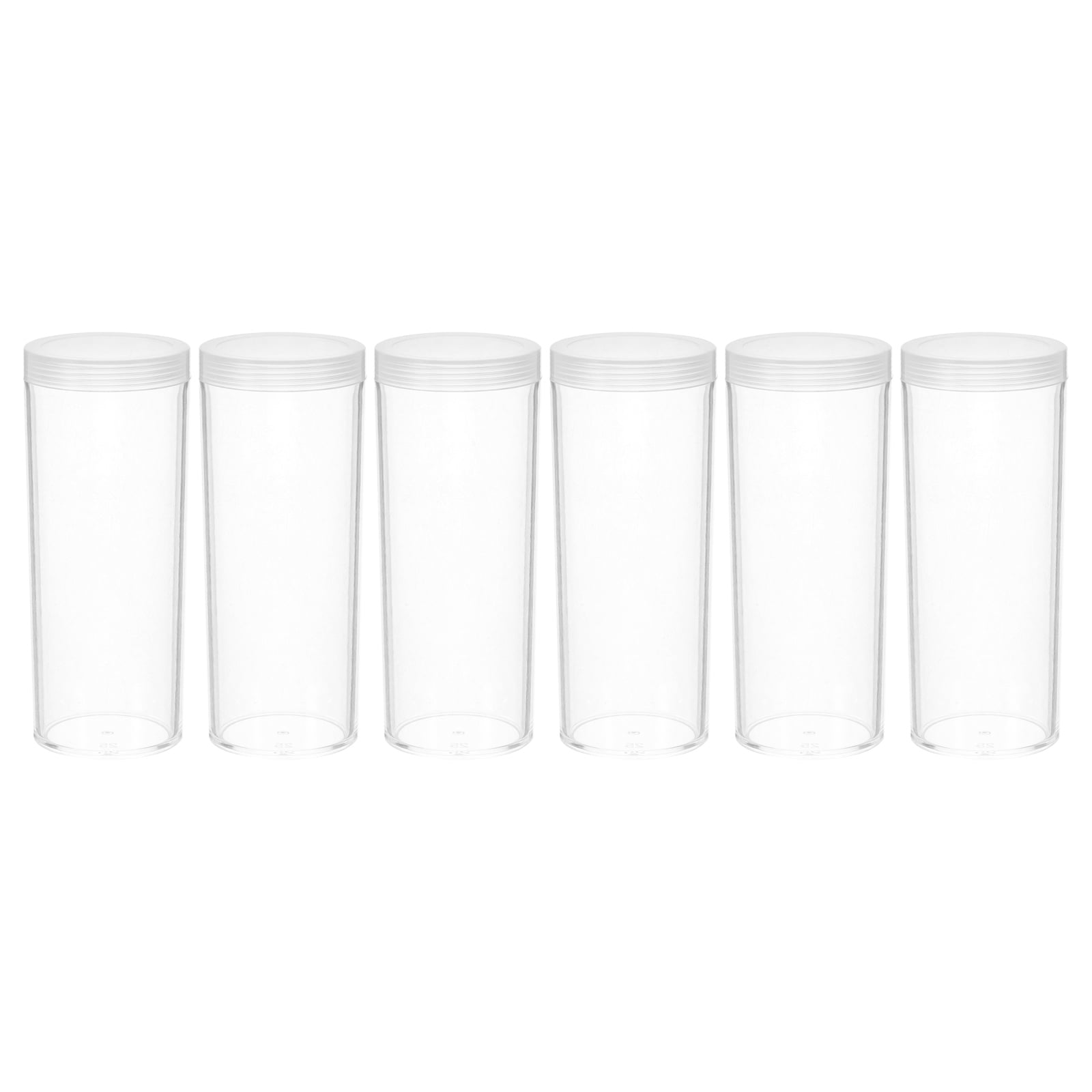 6pcs Transparent Storage Tubes Holder Storage Tube Holder Tubes Dimes ...