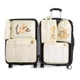 6pcs Travel Luggage Packing Cubes, Portable Clothes Storage Bag ...