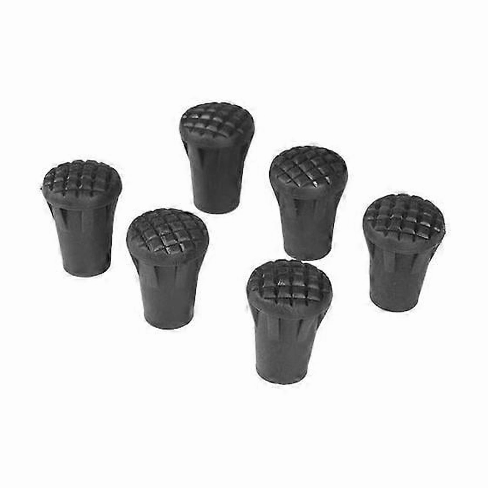 6pcs Trekking Pole Tips Trekking Trekking Pole Caps Rubber Tips End of ...