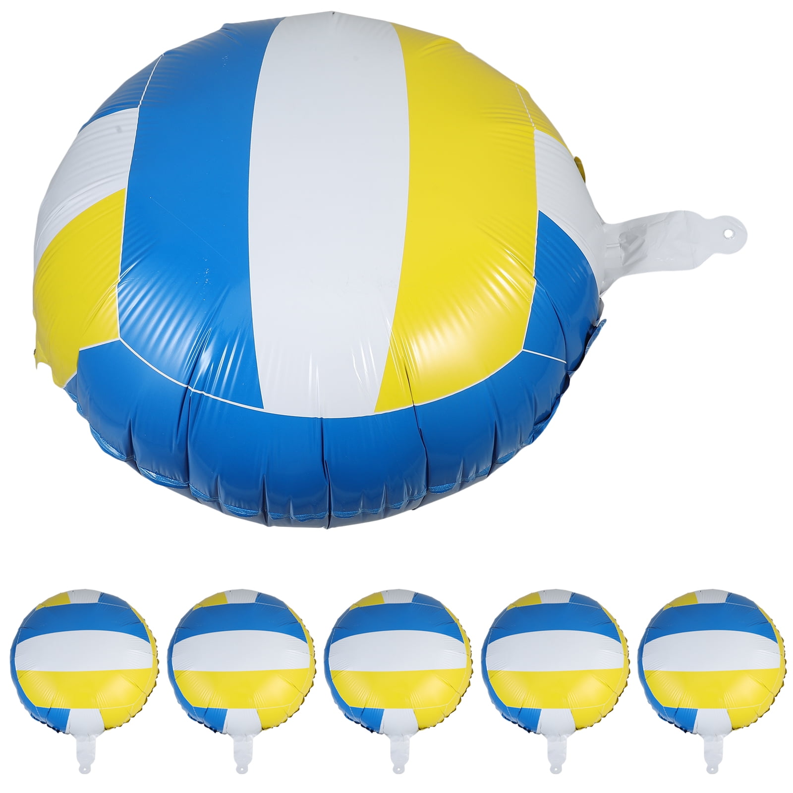 6pcs Volleyball Balloon Inflatable Volleyball Balloon Volleyball Themed ...